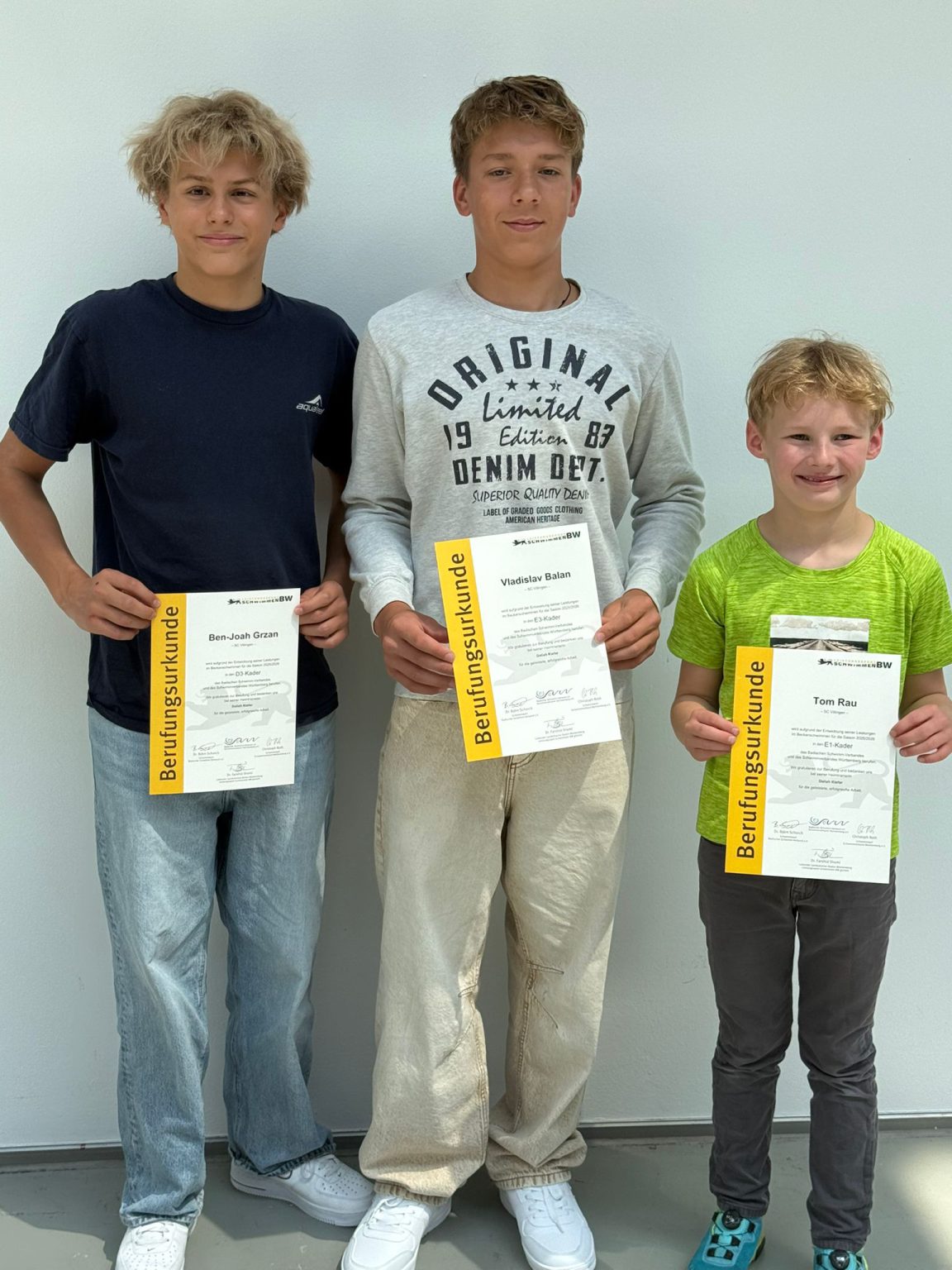 Kaderberufungsveranstaltung – Schwimm-Club-Villingen